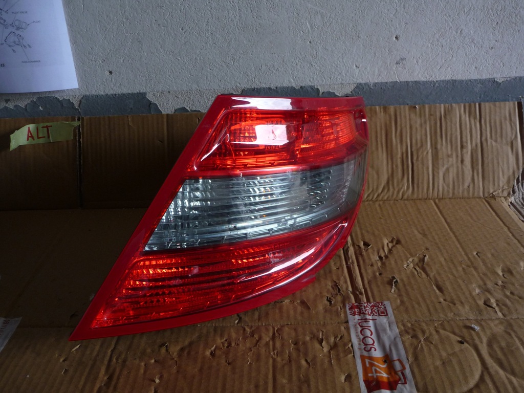 MERCEDES C KLASA W204 A2048203064 LAMPA TYŁ - 7425624272 - oficjalne ...