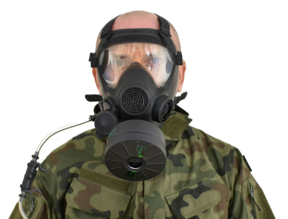 Maska przeciwgazowa MP5 nowa ROZMIAR 2 - 11637817434 - oficjalne archiwum Allegro