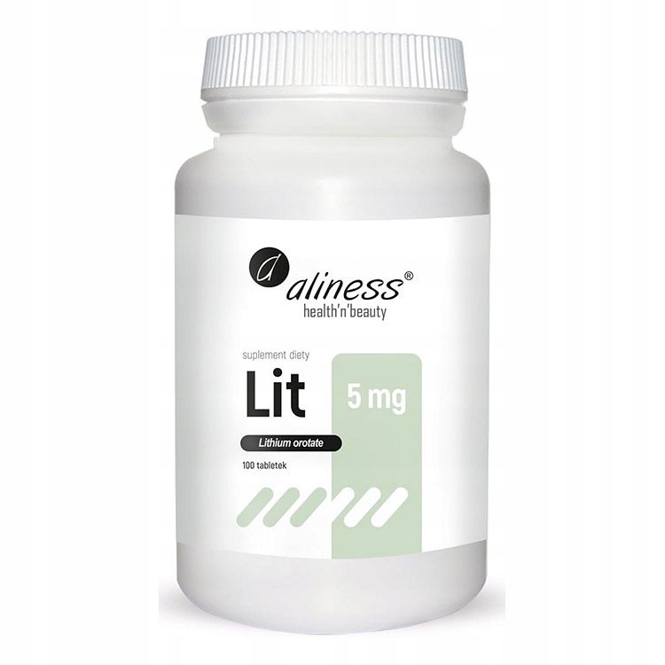 Orotan Litu Lithium Orotate LIT 5mg | ALINESS - 10543827331 - oficjalne ...