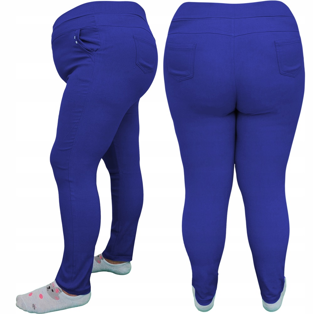 Eleganckie spodnie damskie z kieszeniami 8XL / 9XL - 13633944015 - oficjalne archiwum Allegro