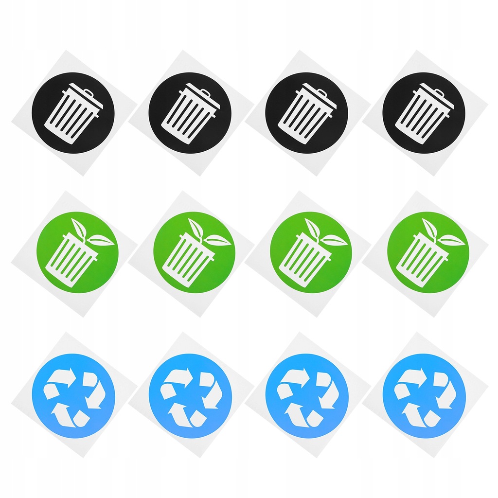 Garbage Can Stickers Waste Container Decals Waste - 14673370238 ...