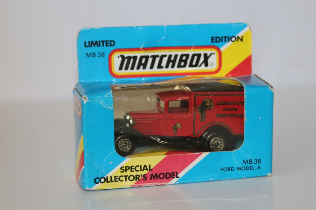 MATCHBOX FORD MODEL A VAN lata 80-te 1/52 - 15395371876 - oficjalne ...