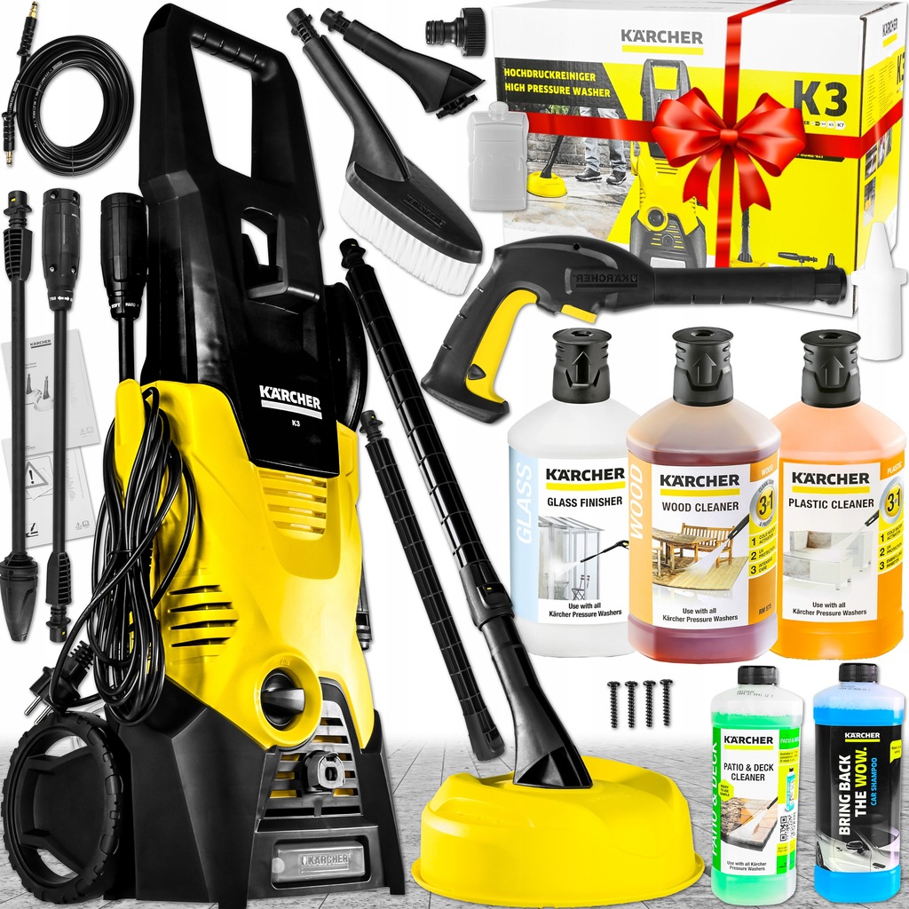 MOCNA MYJKA CIŚNIENIOWA KARCHER K3 MOC PAKIET XXXL - 13040944835 - oficjalne archiwum Allegro