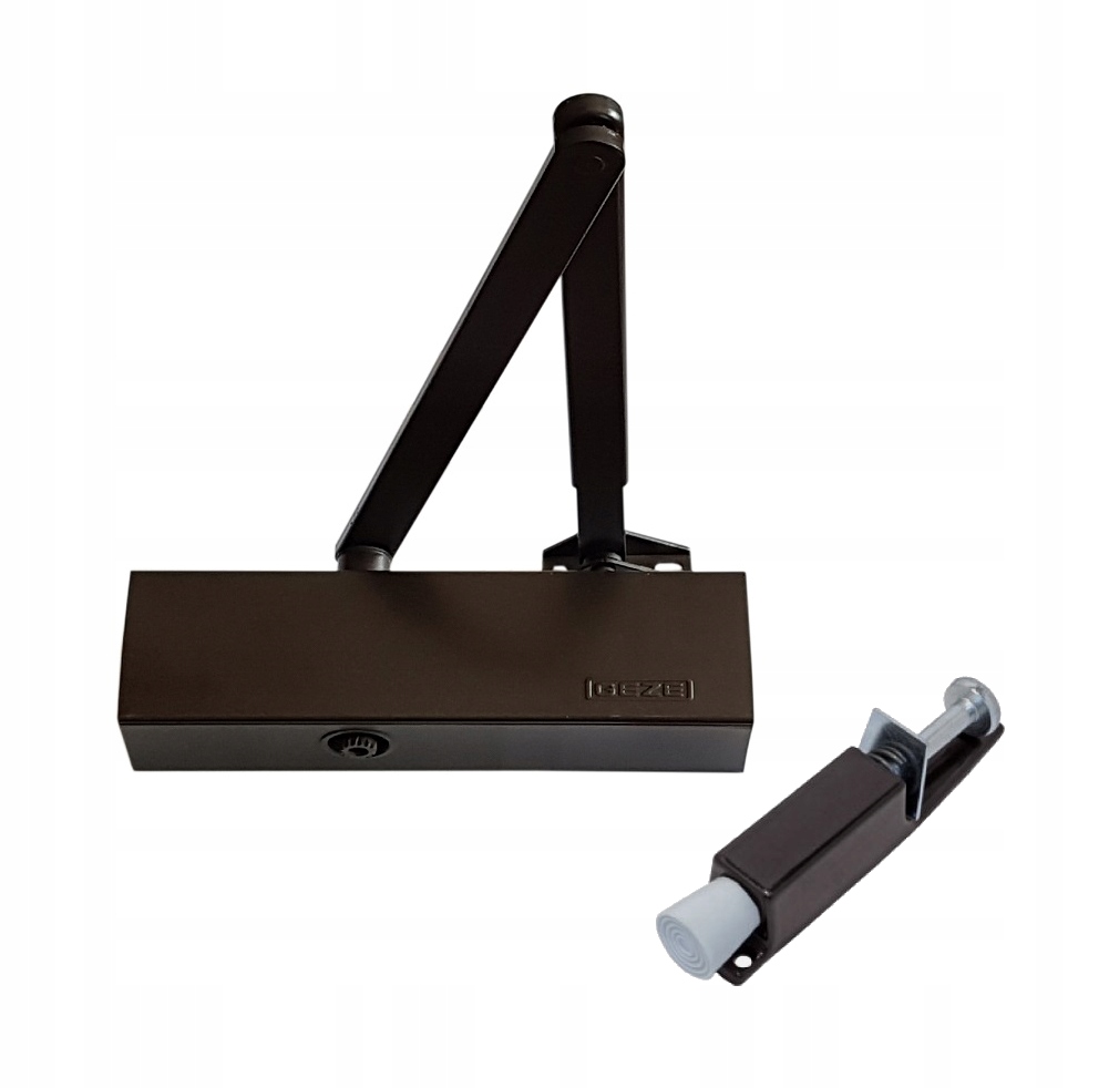 Samozamykacz GEZE TS 2000 VBC + BLOKADA brązowa - 10939811410 - oficjalne archiwum Allegro