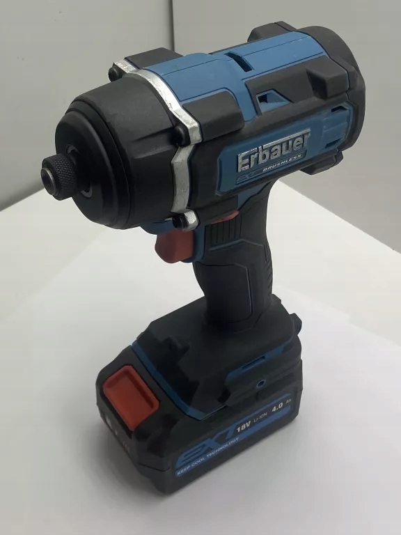 ZAKRĘTARKA UDAROWA ERBAUER EXT EIW18-LI + AKUMULATOR ERBAUER BAT18-LI-5 ...