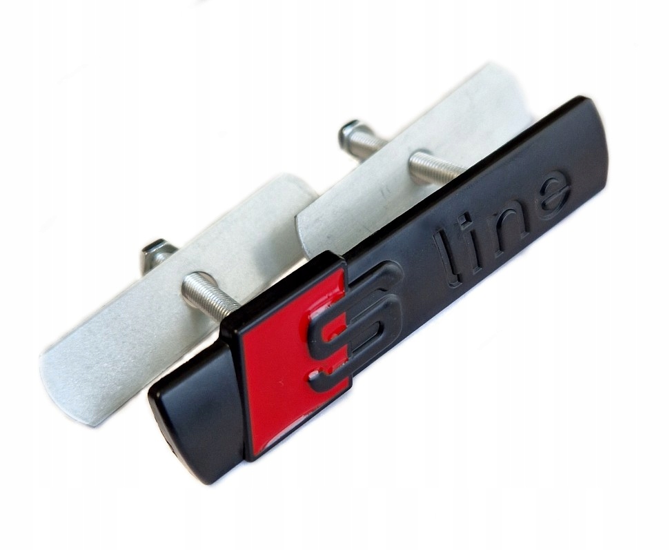 AUDI S-LINE EMBLEMAT ZNACZEK LOGO W GRILL ZDERZAK - 11145928666 ...
