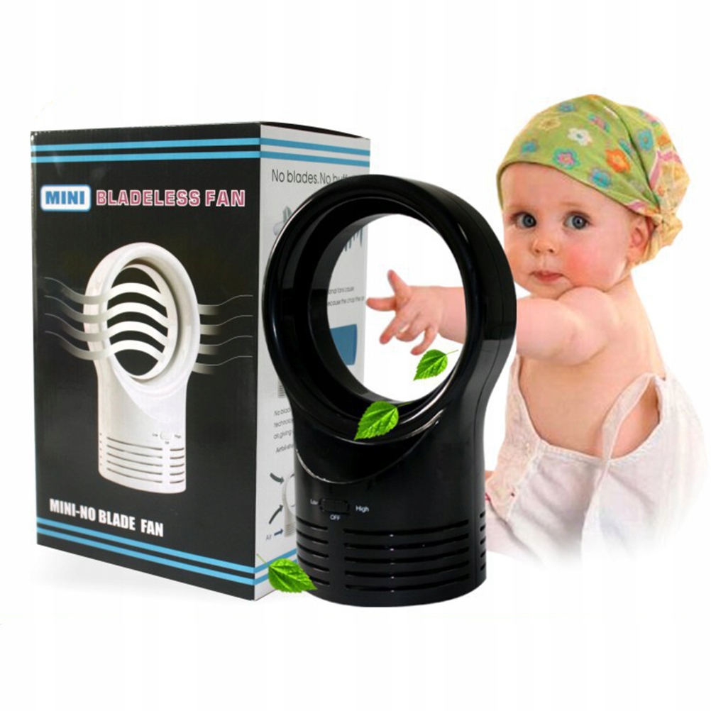Mini Bladeless Fan Portable Electric Air Fan - 14247084336 - oficjalne ...