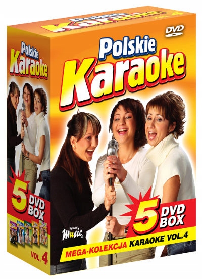 Płyta 5 DVD karaoke Polskie karaoke vol 4 Wyprzeda - 12725514837 - oficjalne archiwum Allegro