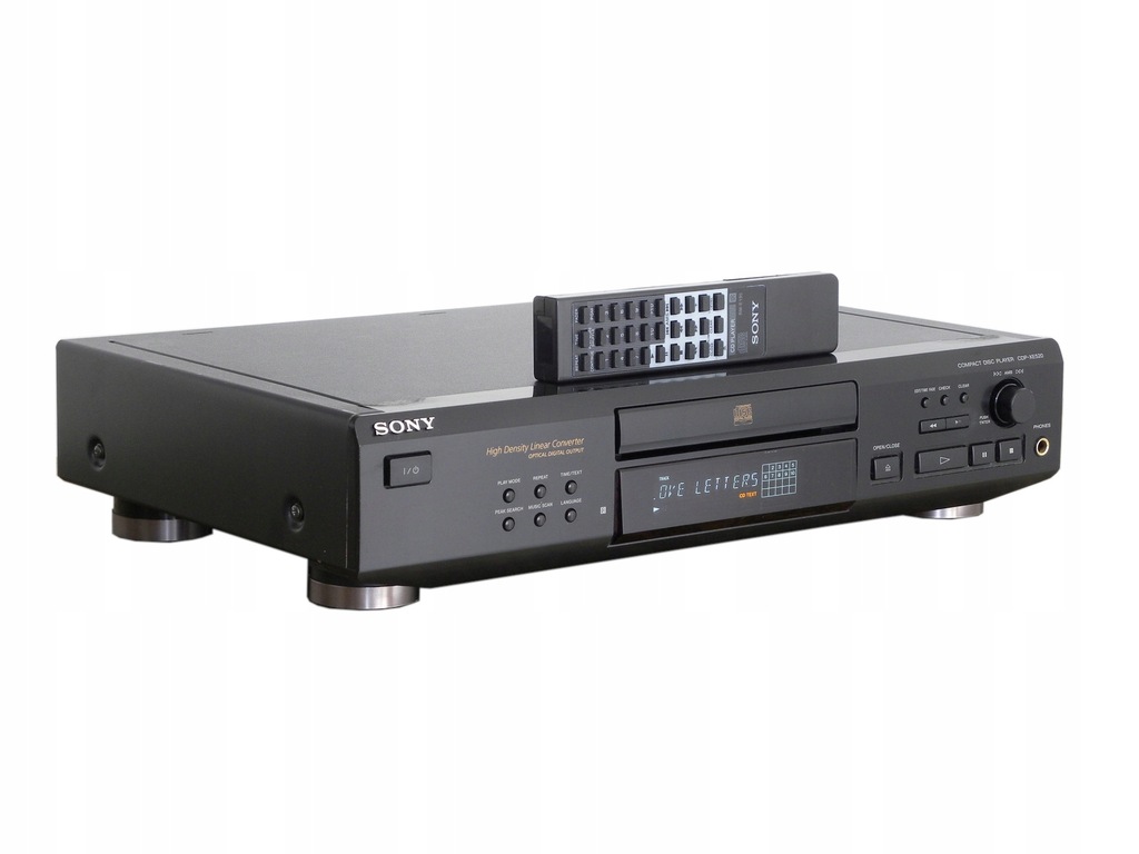 SONY CDP-XE520 - odtwarzacz CD/CDR z CD-TEXT - 14053533650 - oficjalne archiwum Allegro