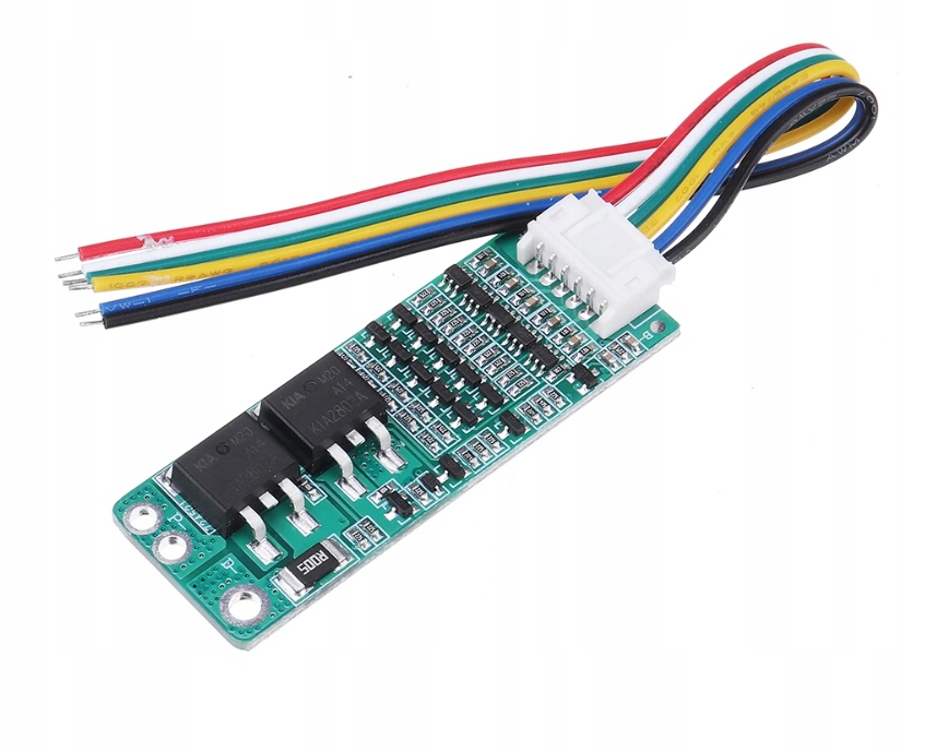 MODUŁ BMS 5S 15A 18V 18650li-ion ŁADOWARKA BALANSE - 9768491633 ...