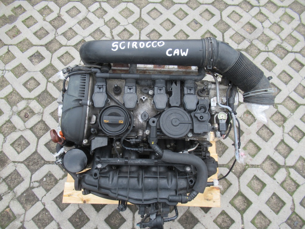 SILNIK KOMPLETNY CAW VOLKSWAGEN SCIROCCO 2.0 TSI - 12254804423 ...