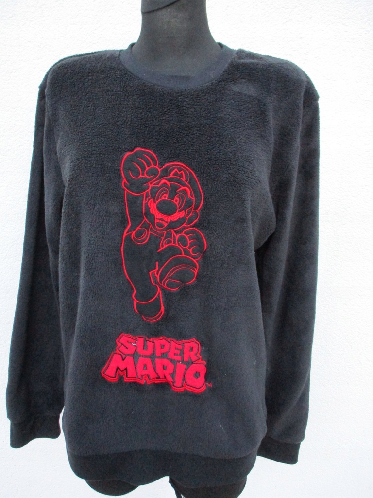 M PRIMARK CIEPŁA BLUZA MIŚ SUPER MARIO DIFUZED - 12713509905 ...