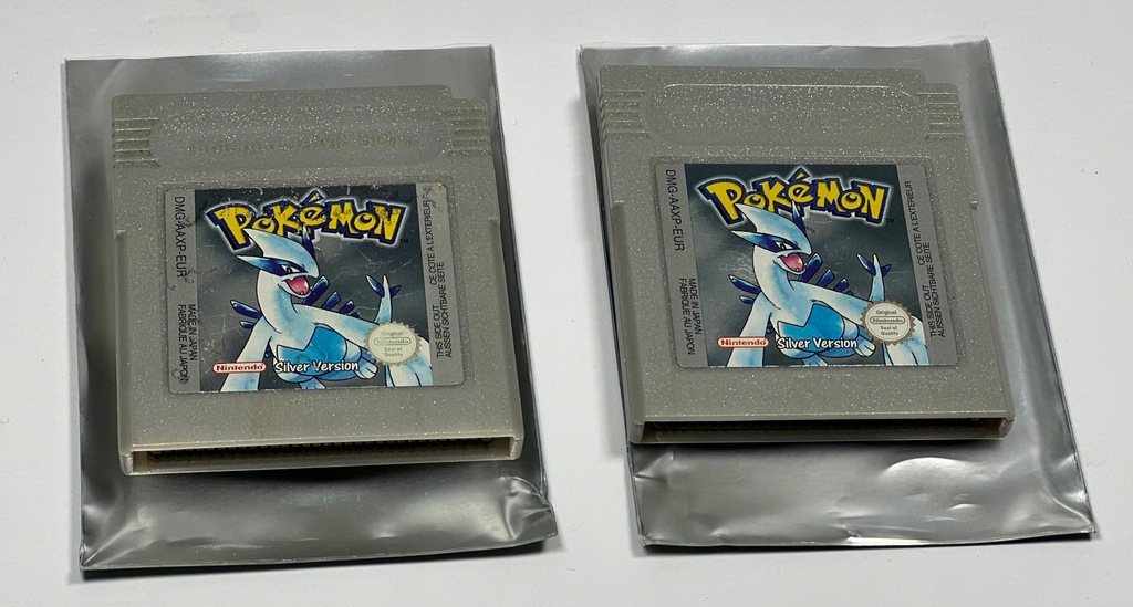 Pokemon Silver Nintendo Game Boy - 13351962645 - oficjalne archiwum Allegro