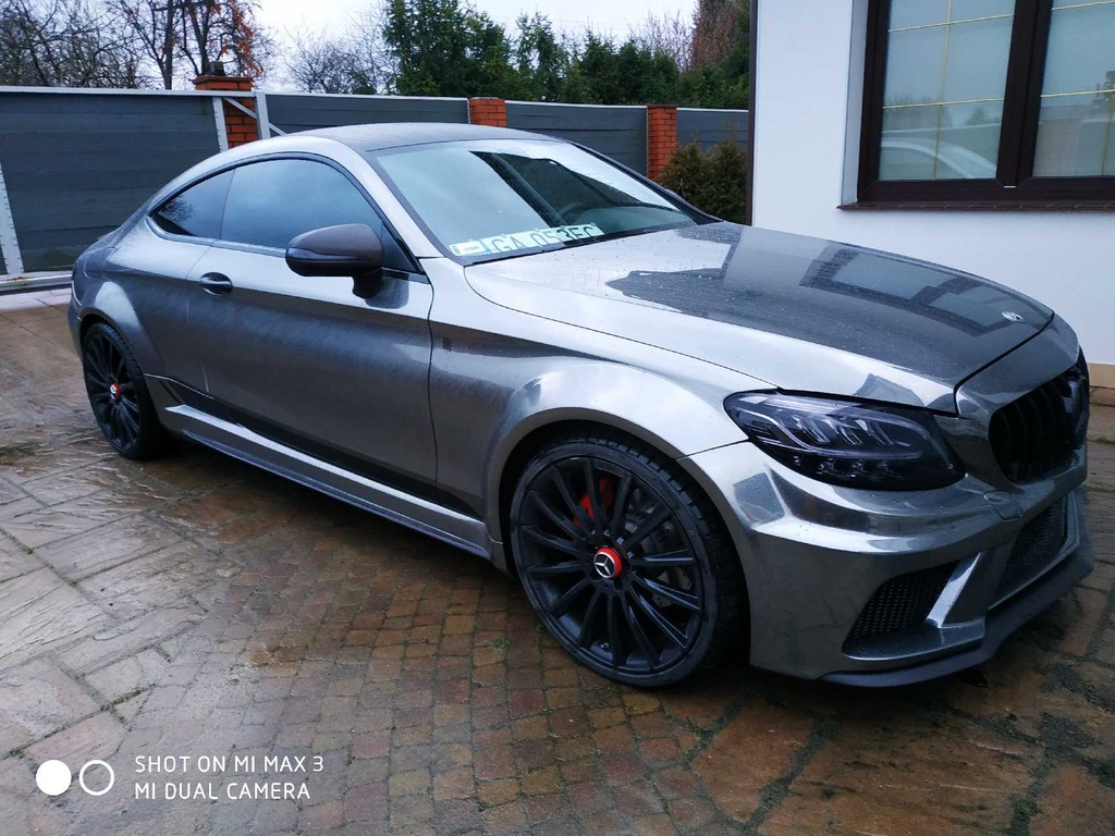 Mercedes C Klasa W205 Coupe Black Series Body Kit' - 12564734102 ...