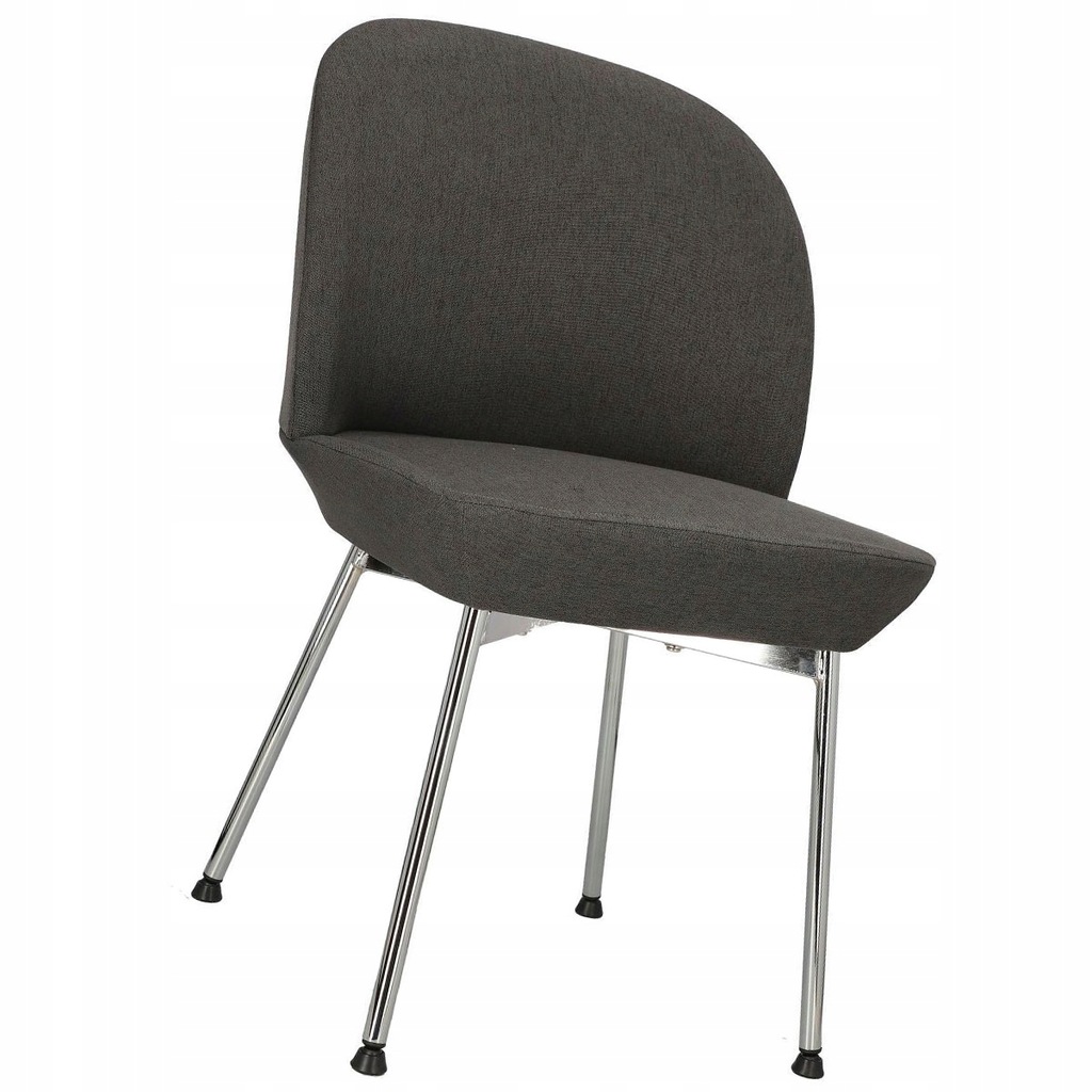 KRZESŁO TAPICEROWANE NOWOCZESNE KUCHENNE SALON JADALNIA CHROM KOLORY ...