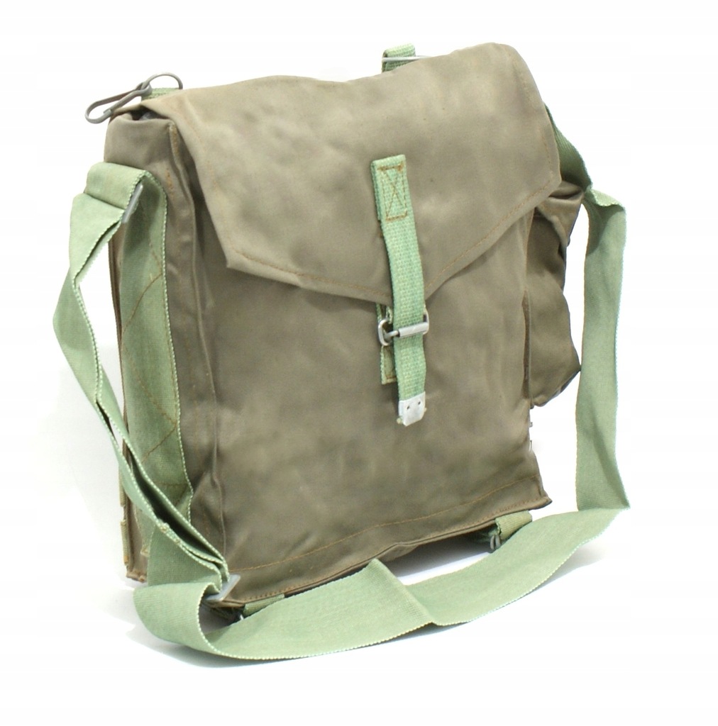 TORBA NA MASKĘ PRZECIWGAZOWĄ SzM41M SŁOŃ ORYGINAŁ MINT LWP PRL LATA '70 - 15523332086 ...