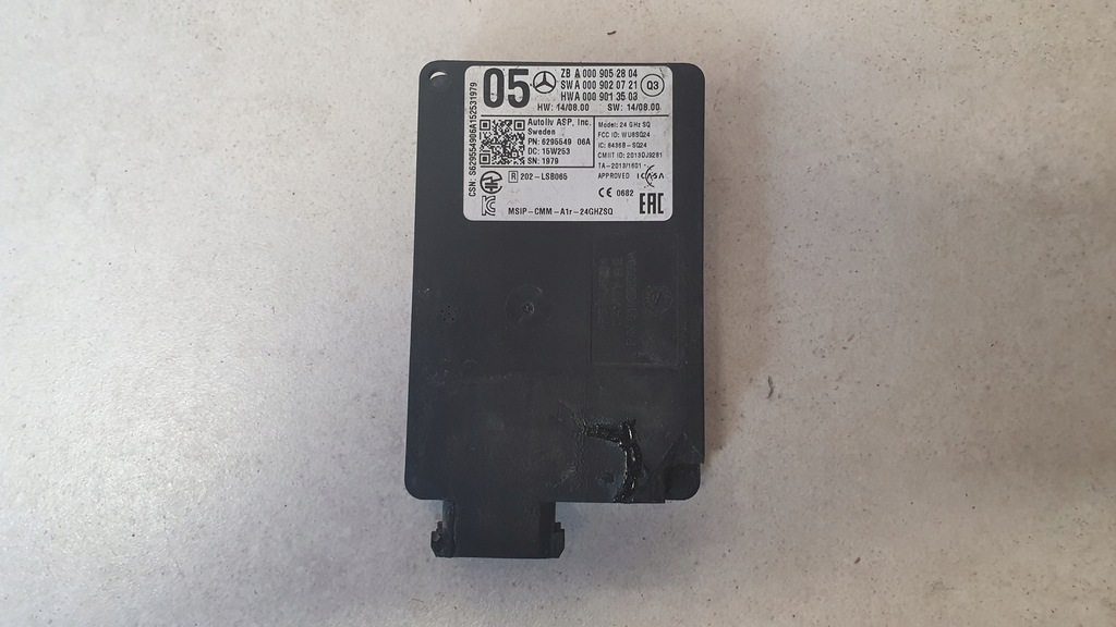 MERCEDES W212 Lift Radar Sensor Distronic - 12132900622 - oficjalne ...