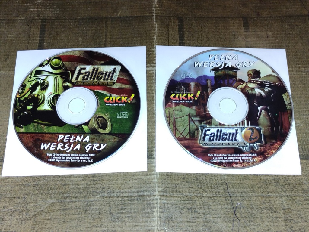 FALLOUT v.1.2 i FALLOUT 2 v.1.02 FALLOUT II PL PC - 13532777243 ...