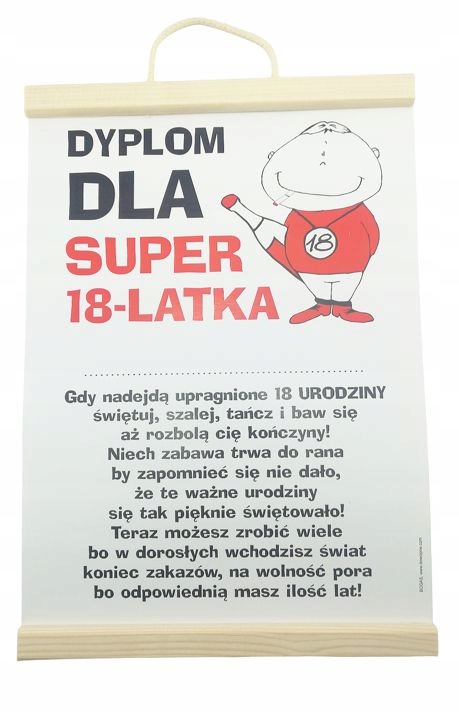 Dyplom / Z okazji 18 urodzin - 13655636192 - oficjalne archiwum Allegro Dyplom / Z okazji 18 urodzin - 13655636192 - oficjalne archiwum Allegro