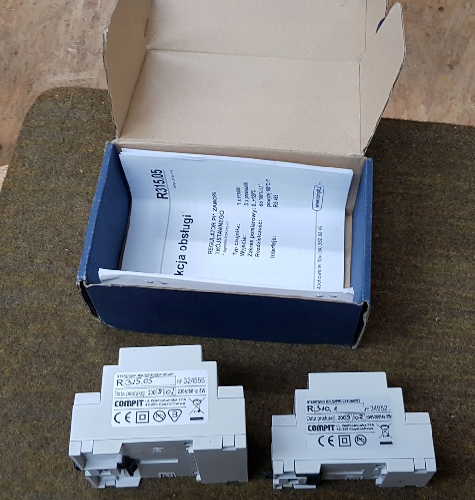 Compit R315.xx Uniwersalny termostat mikroprocesor - 7755511008 ...