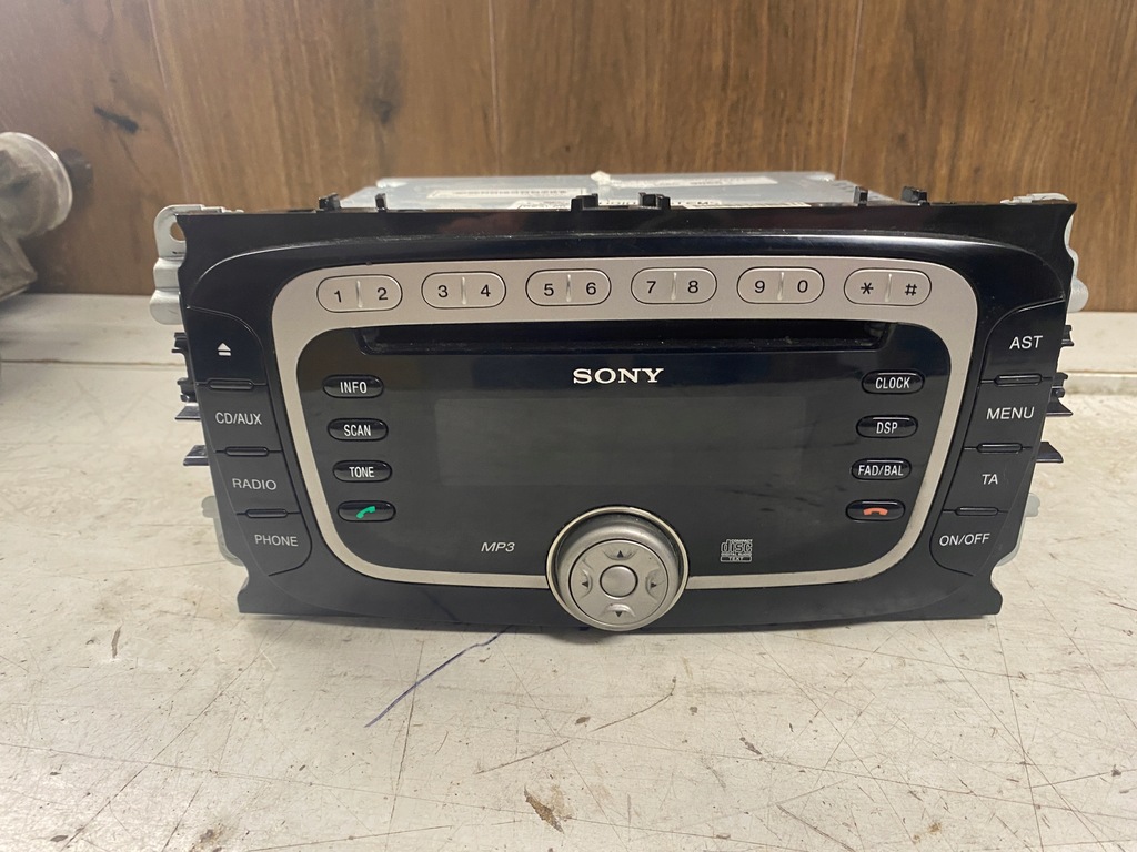 FORD FOCUS MK2 RADIO SONY CD VP6M2F-18C821-AG KOD - 13291243314 ...
