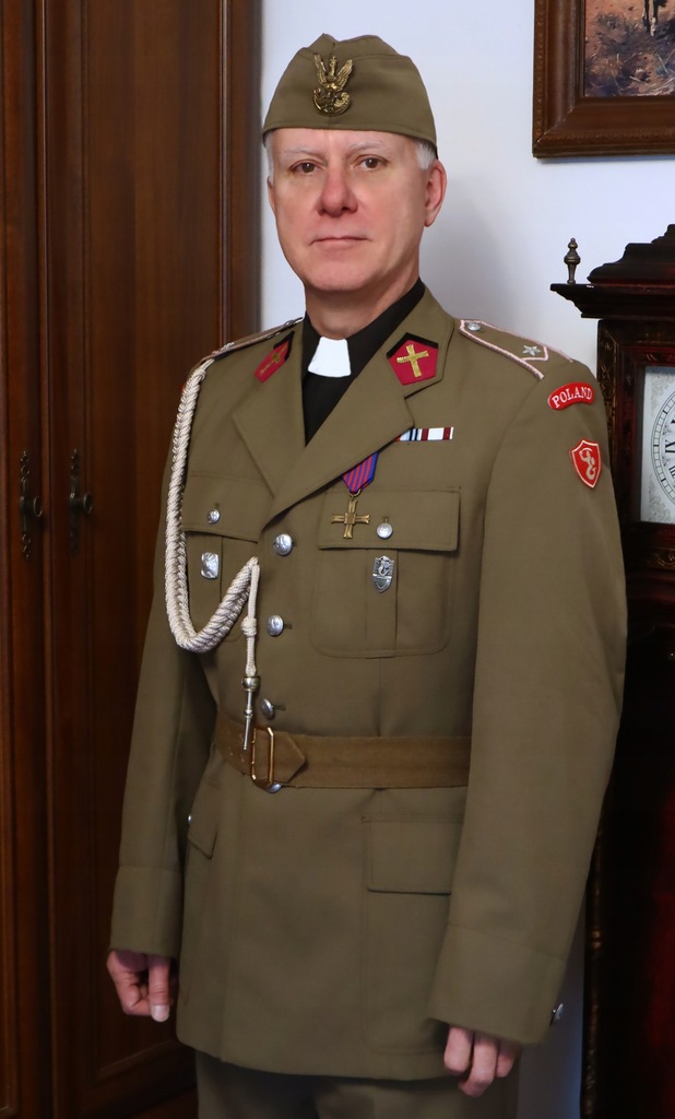 CAŁY KOMPLET ! MUNDUR Kapelan 2 Korpus Polski PSZ - 13165750734 ...