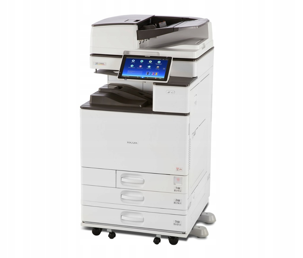 Kserokopiarka Ricoh Aficio MP C2504ex KSERO KOLOR Przebieg 15k kopii ...