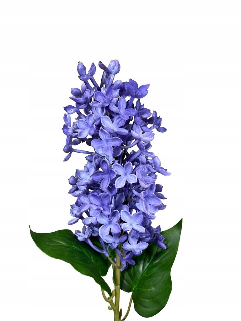 LILAK gumowy BEZ FIOLETOWY GUMOWE KWIATY GAŁĄZKA BZU SZTUCZNE KWIATY ...