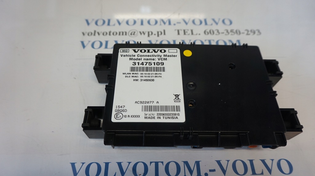 MODŁU VCM VOLVO XC90 T8-HYBRYDA - 8077134034 - oficjalne archiwum Allegro
