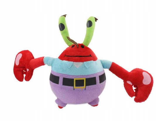 MASKOTKA PLUSZAK SPONGEBOB KANCIASTOPORTY PAN KRAB - 7655427730 ...