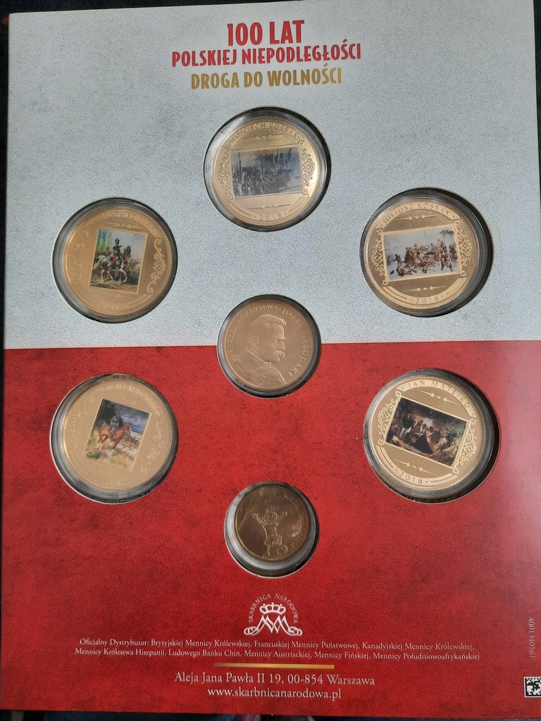 100 Lat Polskiej Niepodległości Droga do Wolności - 13318207201 ...