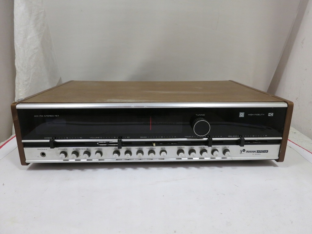 Amplituner Stereo Rank Arena R-2020 Vintage 1972r. - 13171131550 ...