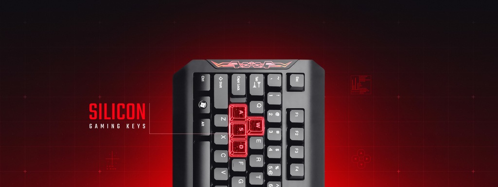 Купить Игровая клавиатура A4Tech Bloody Q100, с подсветкой: отзывы ...