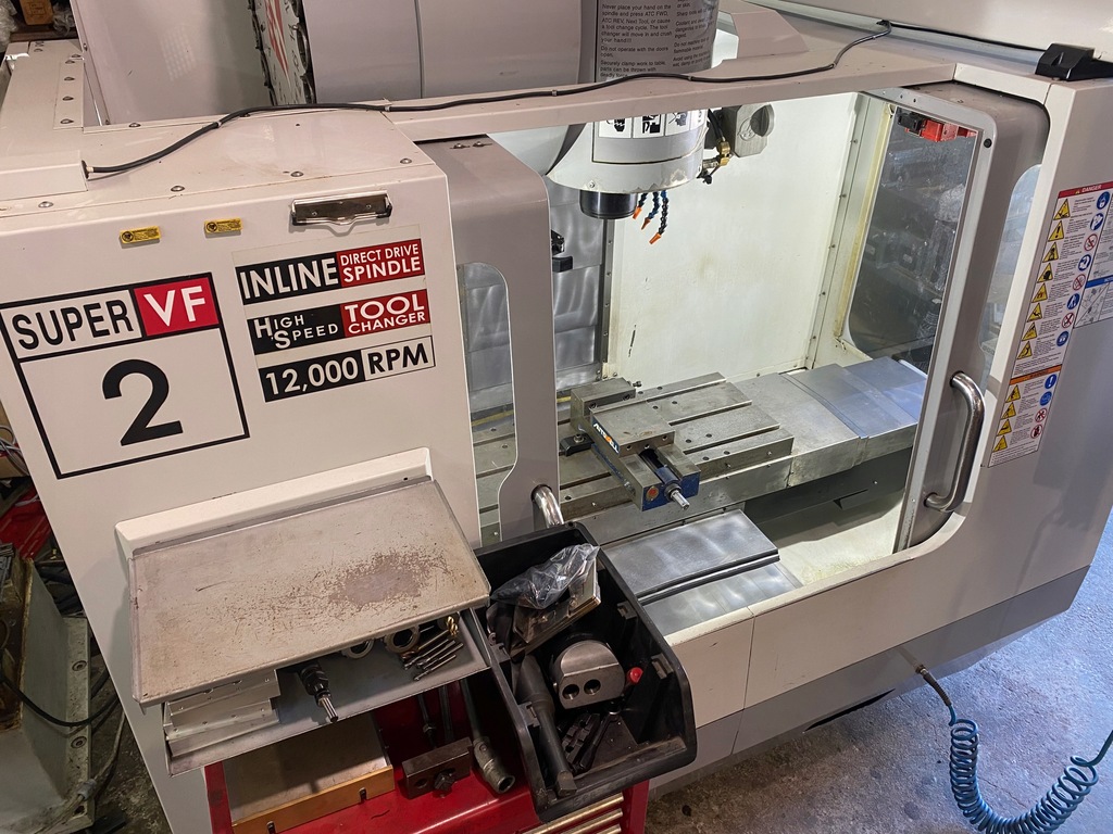 Frezarka CNC (Centrum pionowe) HAAS VF-2 - 11158197838 - oficjalne archiwum Allegro