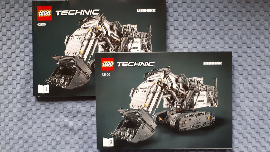 INSTRUKCJA Lego Technic 42100 Koparka Liebherr - 12906230334 ...