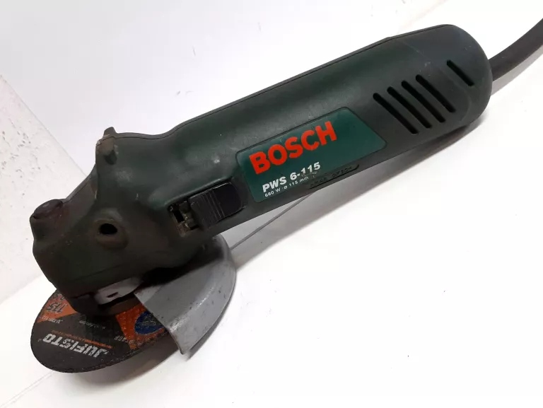SZLIFIERKA BOSCH PWS 6-115 - 12633819380 - oficjalne archiwum Allegro