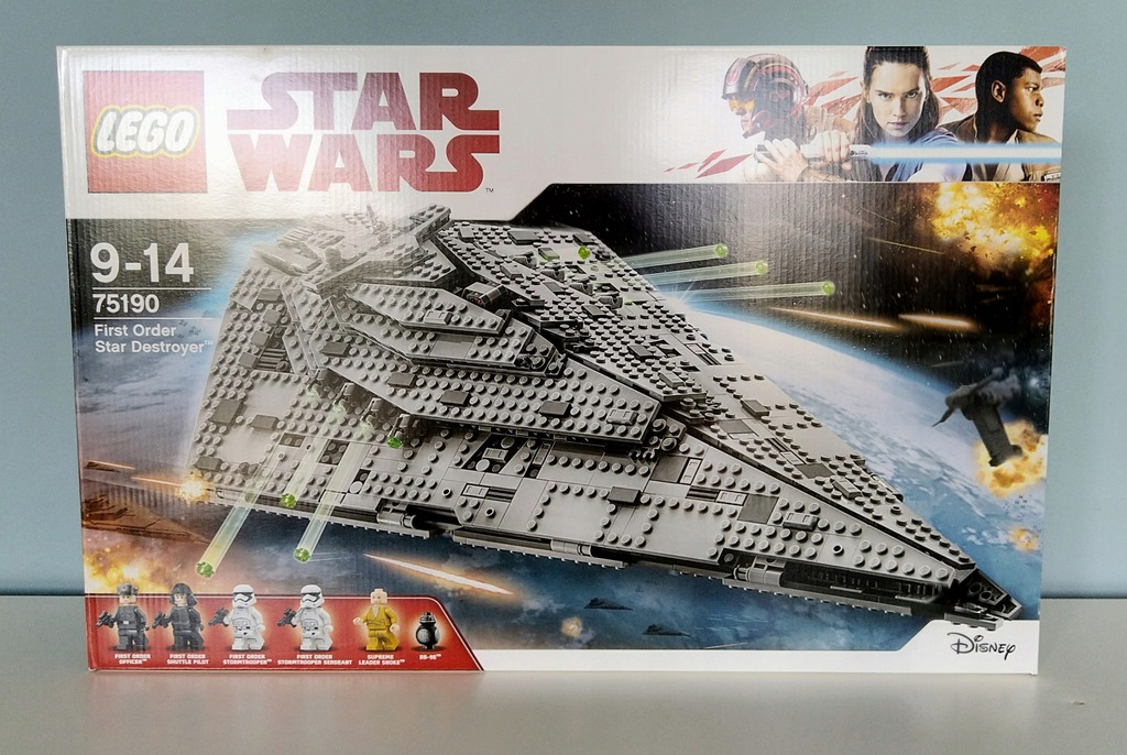 Lego Star Wars 75190 Niszczyciel gwiezdny (nowe) - 12186103346 ...