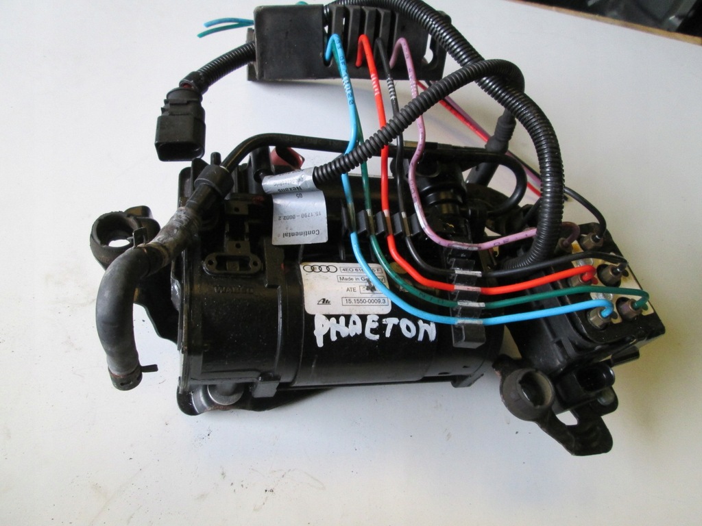 KOMPRESOR ZAWIESZENIA AUDI A8 PHAETON 4E0616005F - 12645013159 ...
