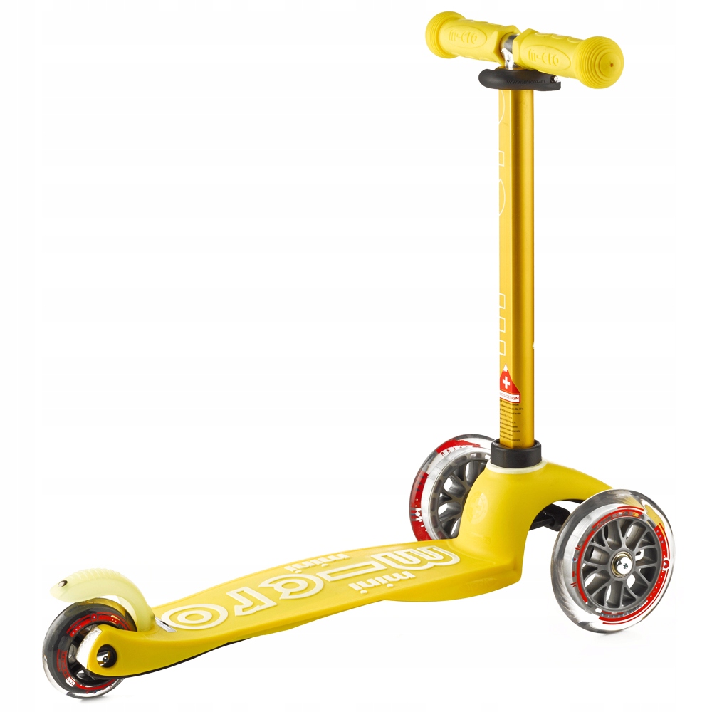 Hulajnoga MINI MICRO DELUXE ŻÓŁTA trójkołowa - 10813021875 - oficjalne ...