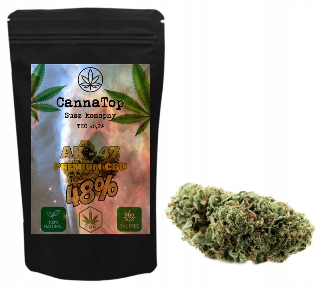 20G Susz konopny CBD 48% AK47 PREMIUM marihuana - 10901870148 ...