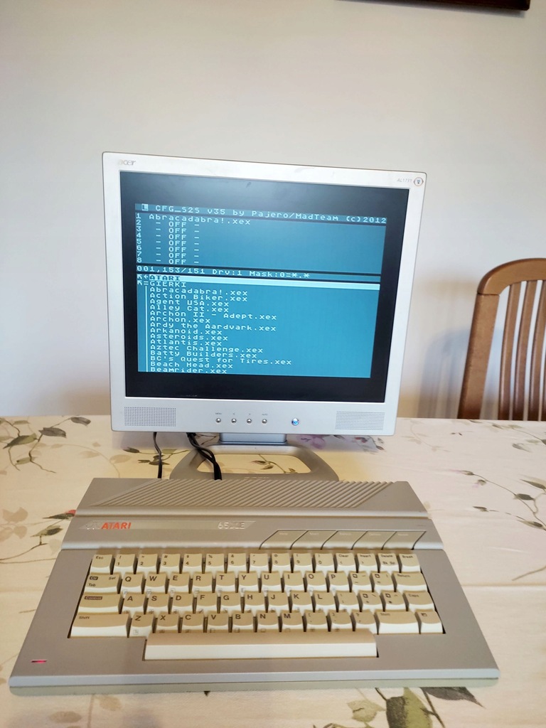 Rozbudowane Atari 65XE 1mb ram sio2sd zestaw - 12786487377 - oficjalne archiwum Allegro