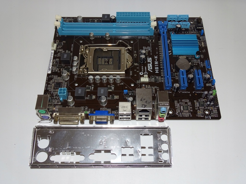 Płyta główna ASUS H61M-K. - 12848449015 - oficjalne archiwum Allegro