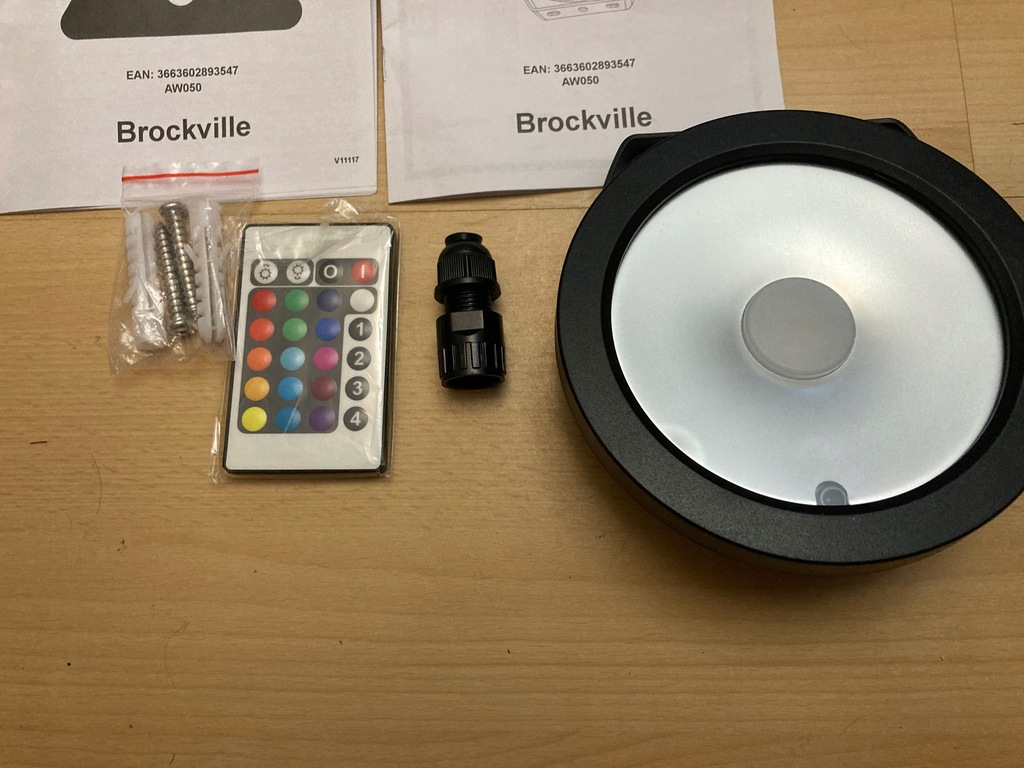 Naświetlacz lampa Blooma AW050 Czujnik ruchu RGB - 12631659299 ...