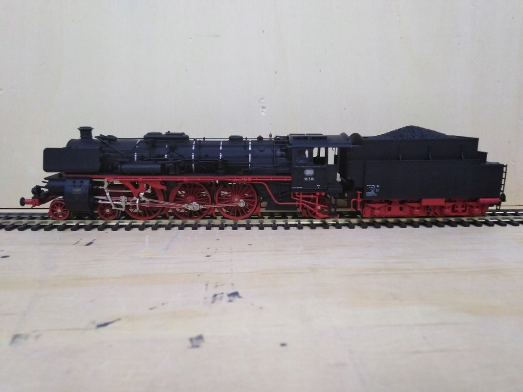 lokomotywa BR 18, Liliput nr L104001, H0, nowa - 11800436041 ...