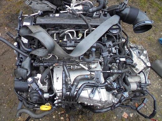 VW SILNIK 2.0 TDI DFG KOMPLETNY - 13144170953 - oficjalne archiwum Allegro