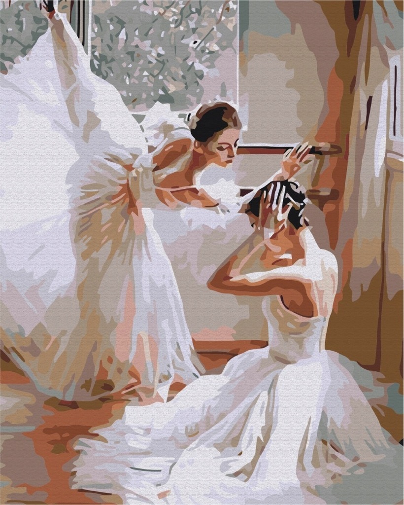 Obraz Paint it! Malowanie po numerach. Baleriny - 11247075413 ...