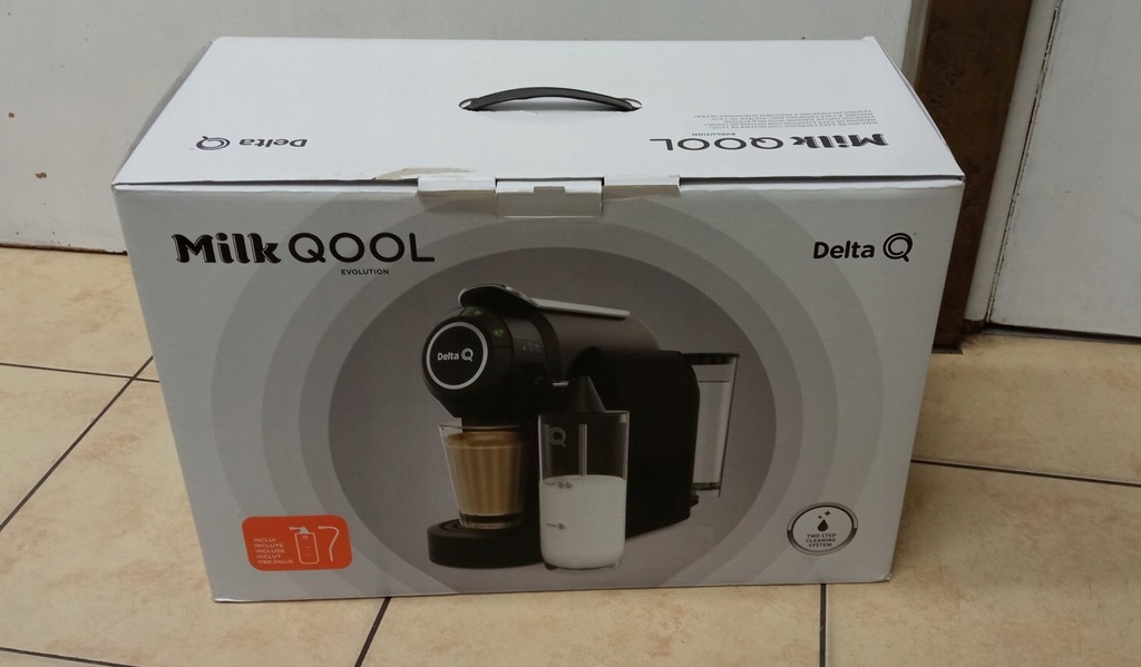 EKSPRES KAPSUŁKOWY DELTA Q MILK QOOL EVOLUTION - 12966139728 - oficjalne archiwum Allegro