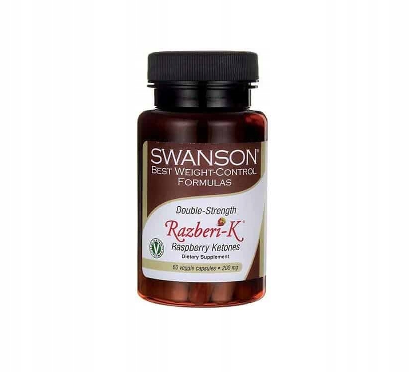 SWANSON Maximum Strength Razberi-K 200mg 60Vcaps - 8905802606 ...
