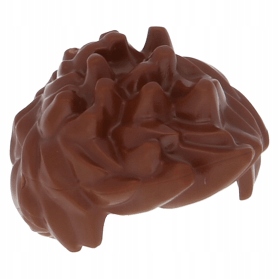 LEGO Włosy Męskie - Jeżyk 98385 Brązowe / RB NOWE - 12339631548 ...