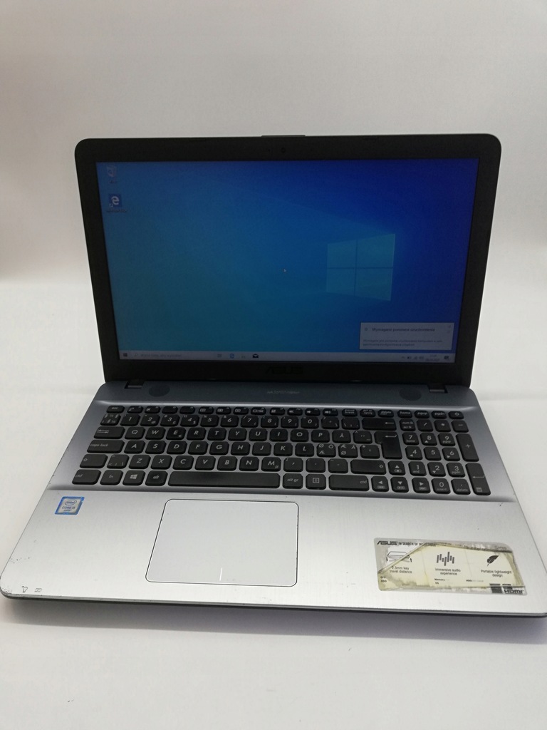 LAPTOP ASUS R541U i5-6198DU 8GB 256GB SSD 15,6 - 9147892116 - oficjalne ...